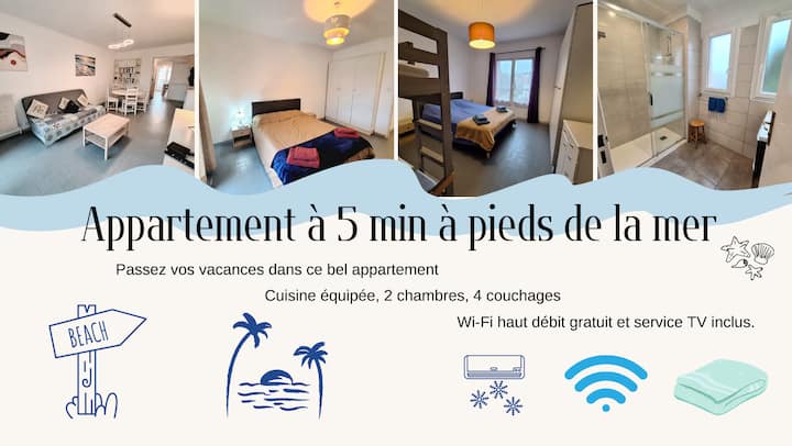 Appartement Tout Confort 5 Min à Pieds De La Plage - Sanary-sur-Mer