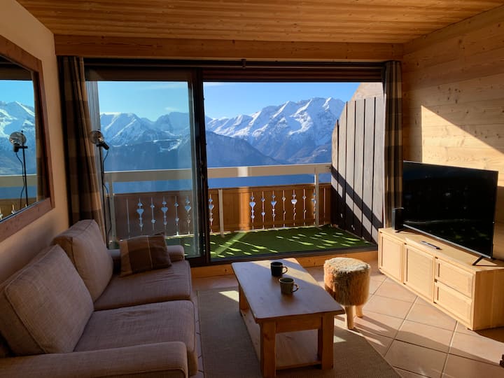 Logement Cosy Et Spacieux, 6p, Vue Imprenable - L'Alpe d'Huez