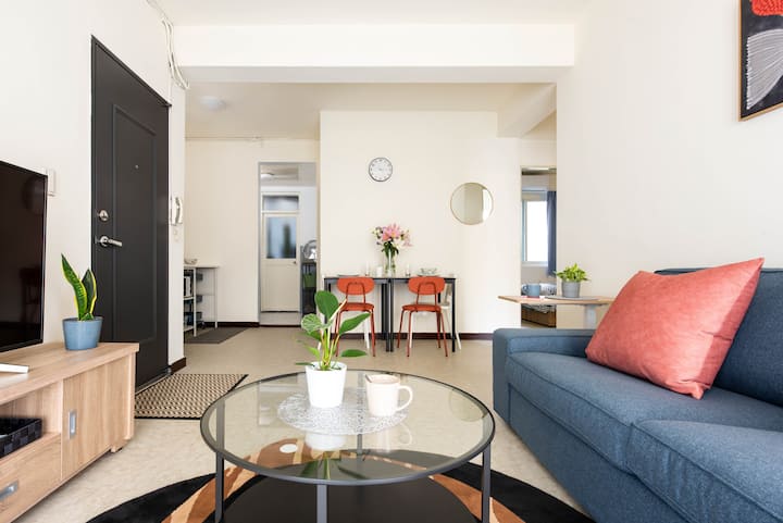 3 Bdr Apt. *Taipei City Center* Da'an Metro 3 Min - Taipéi