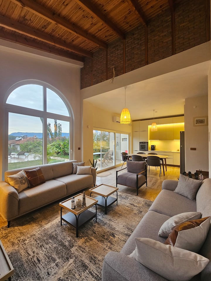 Akyaka öZel Havuzlu Doğa Manzaralı Villa Sigla - Akyaka