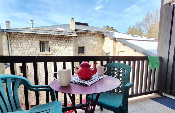 Studio Cabine Cosy En Plein Centre-ville - Font-Romeu-Odeillo-Via