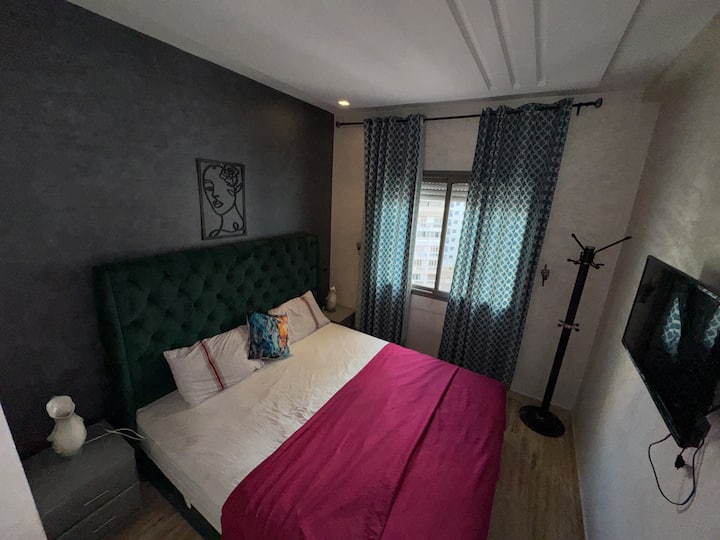 Appartement Moderne 2 Chambres, Proche Gares. - Casablanca