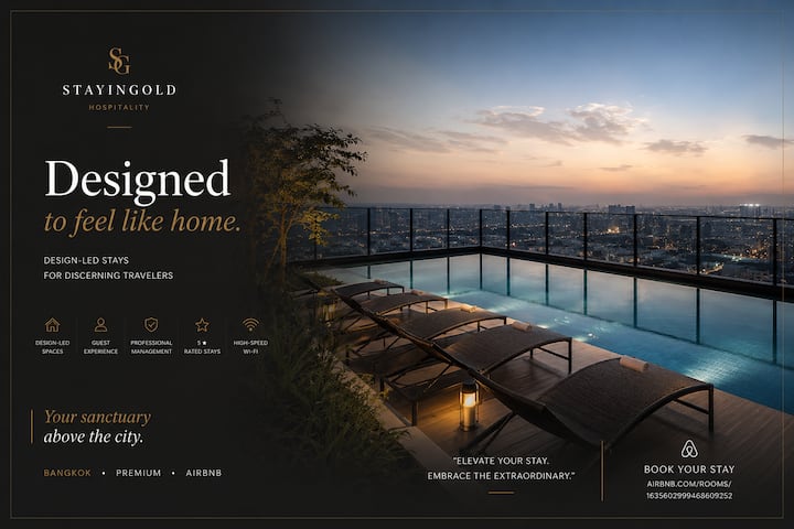 Top View Duplex Loft | Designer Stay | Rama 9 Mrt - Thailand