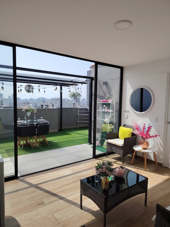 Jacuzzi Terraza Vista Espectacular - Aéroport de Lima Jorge Chavez (LIM)