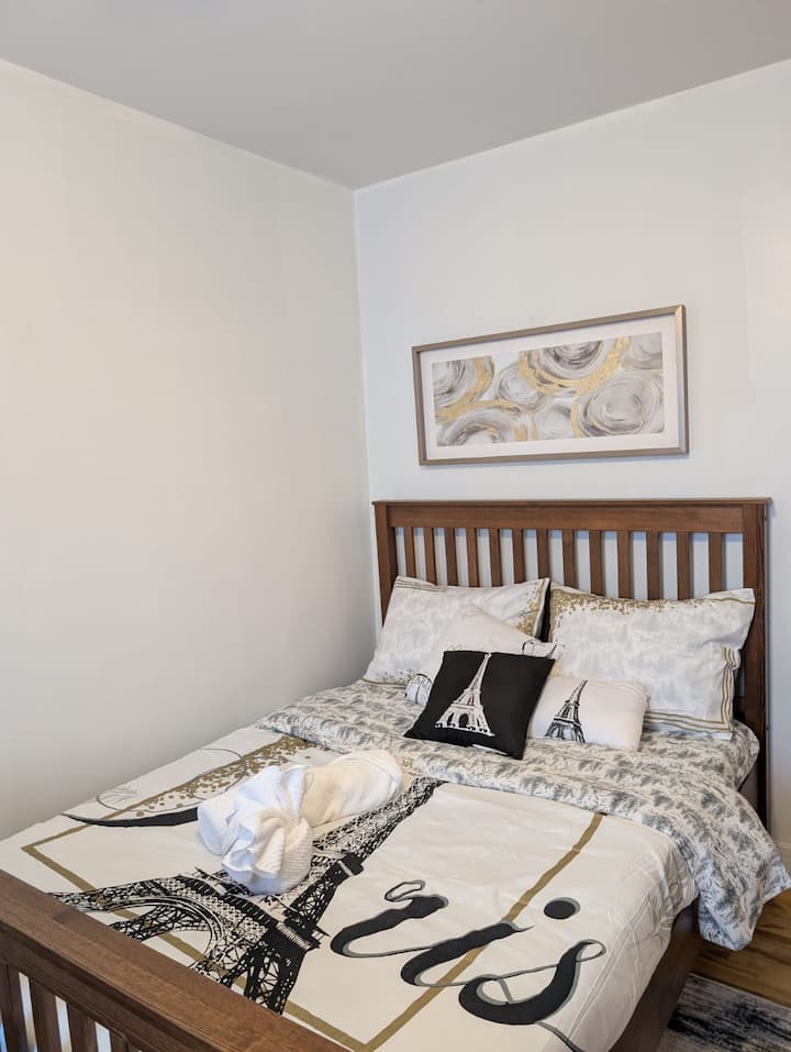 Chambre Confort #2 : 5 Min - Université - Hôpital - Trois-Rivières