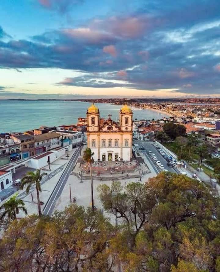 2/4 C/ Ar, Perto Da Praia, P/5 Pessoas, No Bonfim - Salvador