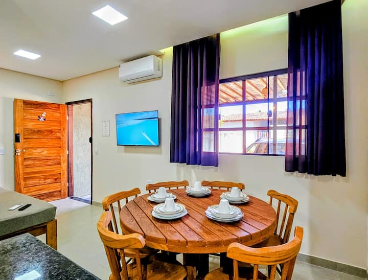 Completa,  Confortável E Climatizada | 200m Do Mar - Japaratinga