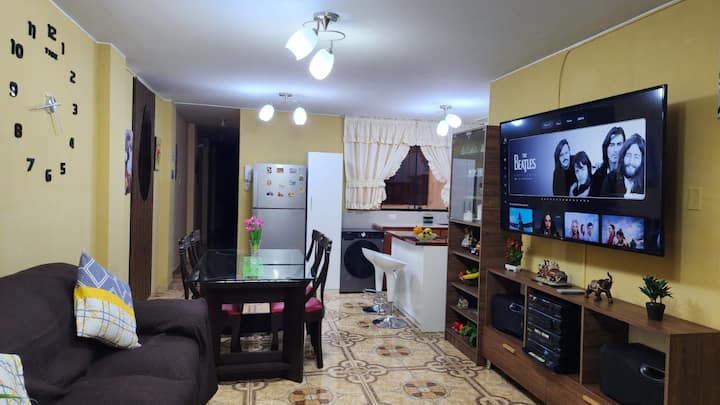 Amplio Y Cómodo Dpto. 2 Personas Cerca Aeropuerto - Callao