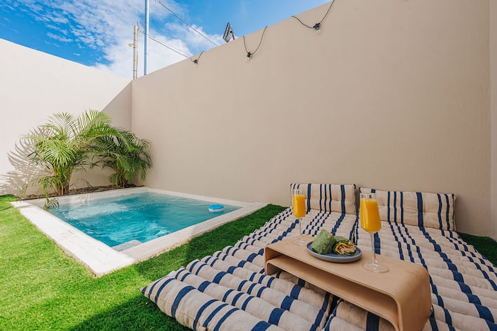 Cozy Luxe Pool Stay 6 Min Walk To Palm Beach - Aruba