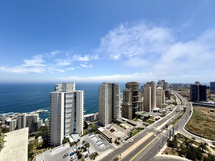 Moderno Departamento En Concón E Increíble Piscina - Chile