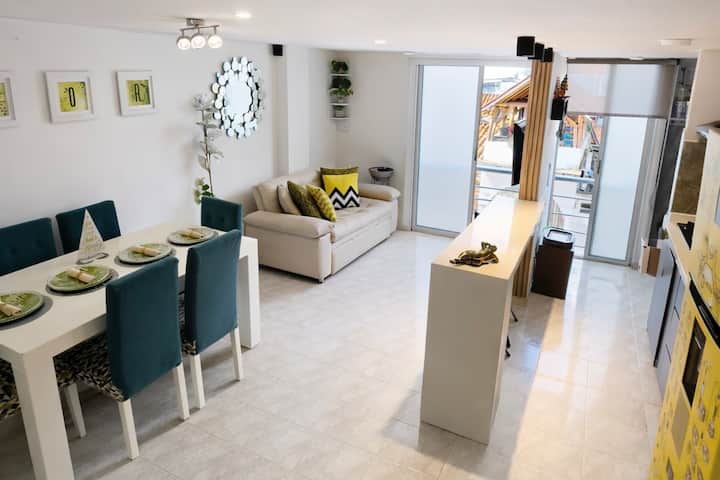 Hermoso Apartaestudio En Bga - Bucaramanga