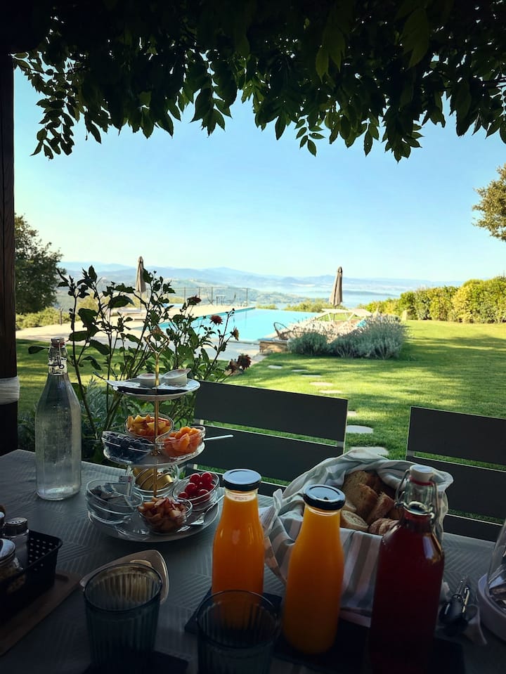 Romantische Suite Met Uitzicht Op Het Meer - Passignano sul Trasimeno