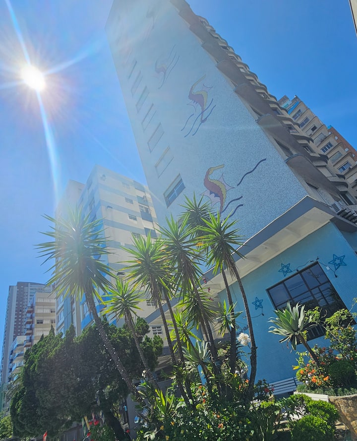 Apt Kit Novo Fte Praia Ar Cond Airfryer Smartv - Santos