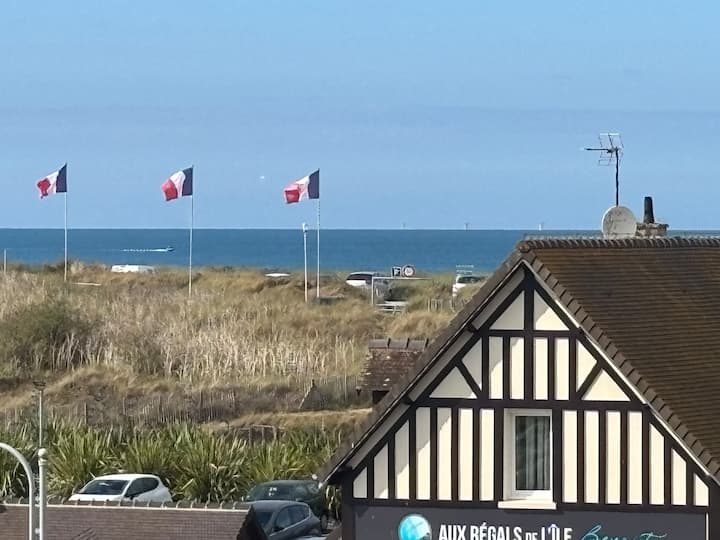 Vue Mer & Dunes • Le Nid Du Rivage, Cocon Cosy - Courseulles-sur-Mer