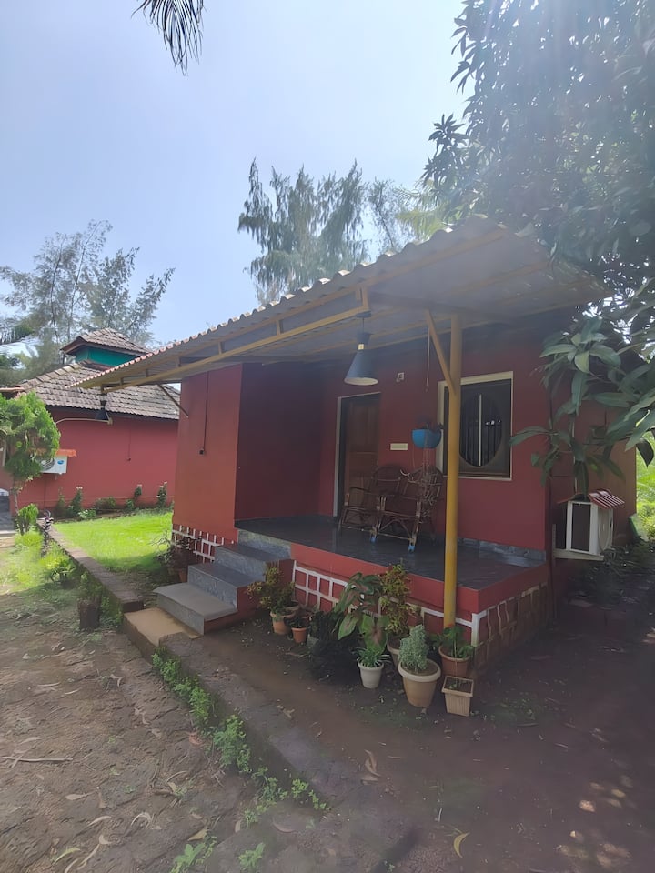 Cozinn B101 – 2 Cottages | Cozy Beach Stay For 8 - Gokarna