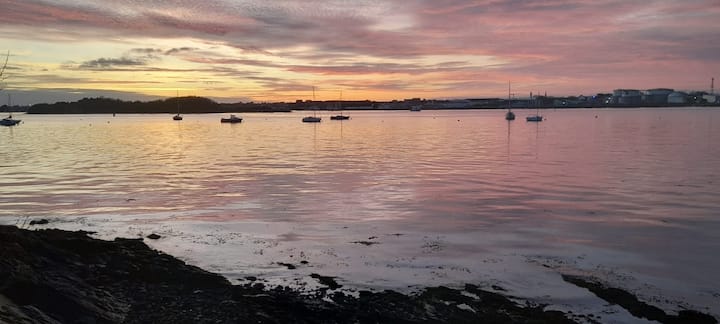 Logement Atypique Indépendant Avec Vue Mer - Lorient