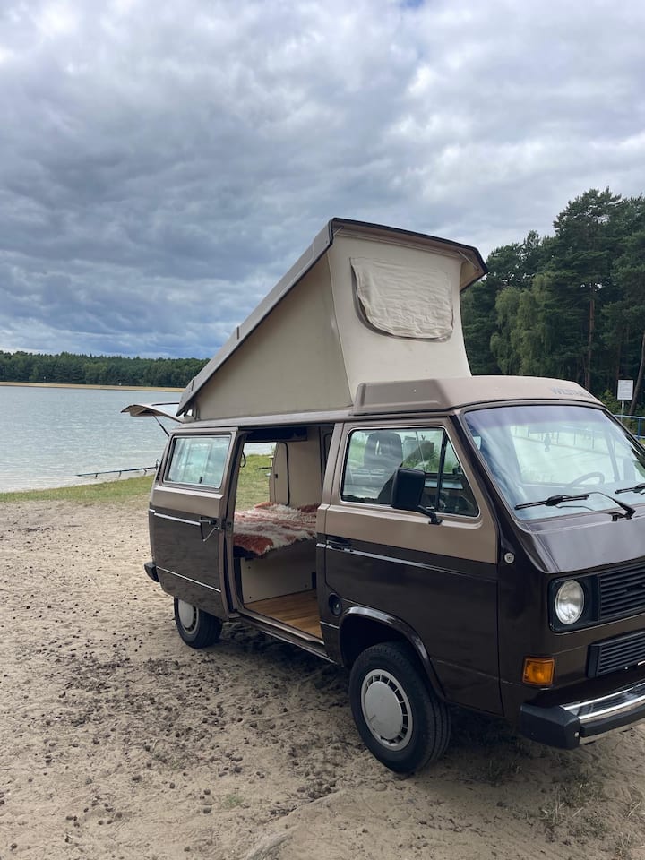Kultowy Vw T3 Westfalia 1984-na Weekendowy Wyjazd - Pologne