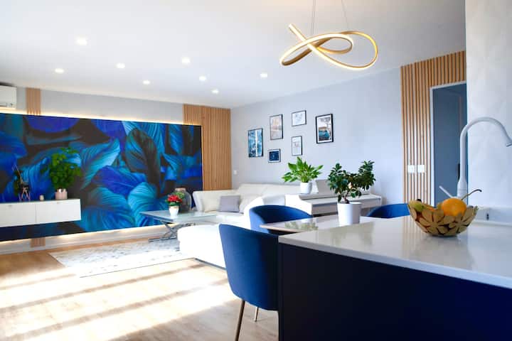 T3 Le Designer 4è-terasse-climatisation & Netflix - Marseille