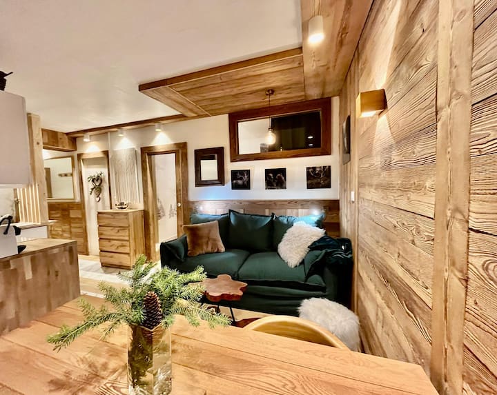 Smakfullt Inredd Studio Med Terrass Mitt I Auron! - Auron