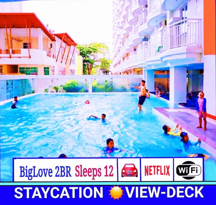 Twinlove 4-br, 4-bath, 24 ꆜ *Pool, 4 Parking - Tagaytay
