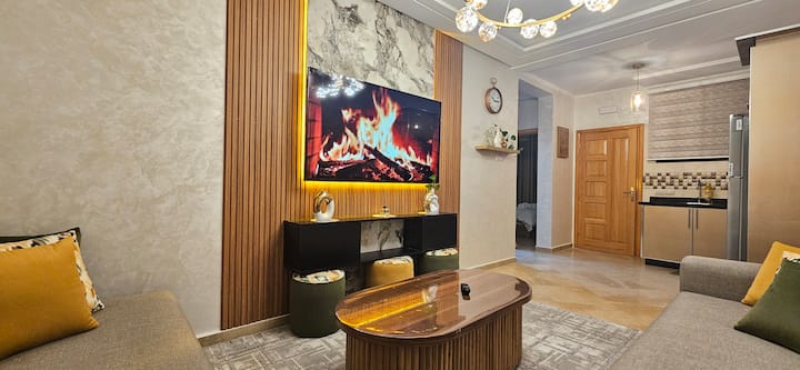 Charm & Modernity Apartment With Sea View & Pool - Taghazout