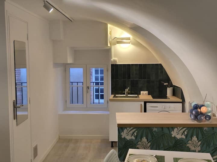 L'envoûtant.
Studio Dans Le Centre Historique. - Montauban