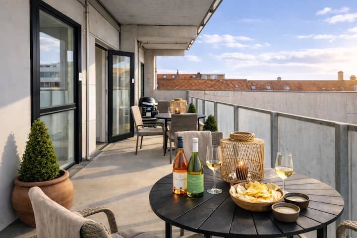 Solrig Altan Og Rooftop I Aarhus C - Aarhus