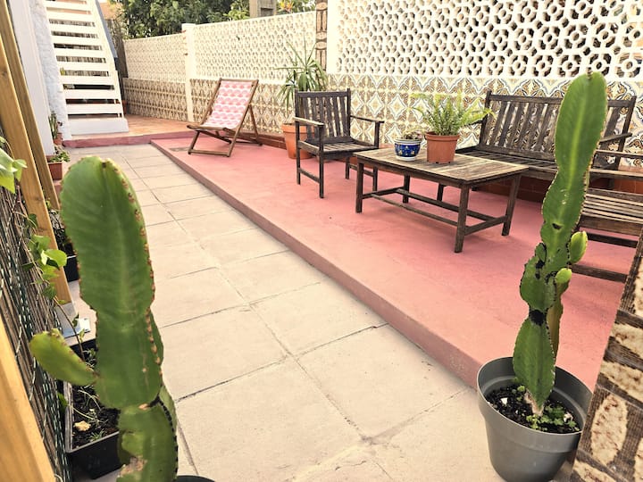 Casa Con Patio Privado Y Piscina Compartida - Altura