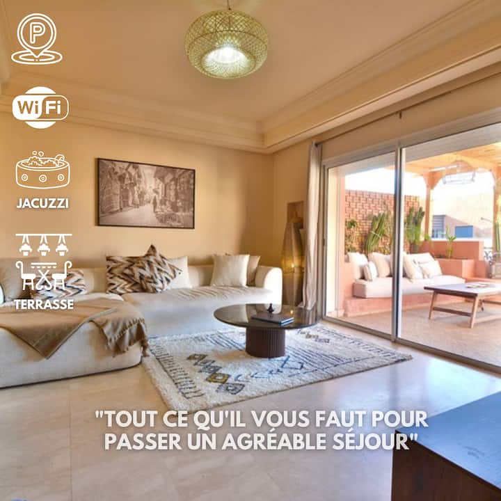 M17-semlalia-piscine-jacuzzi - Marrakesh