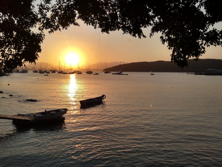Casa Com Vista Para O Mar Em Porto Belo - Pôrto Belo