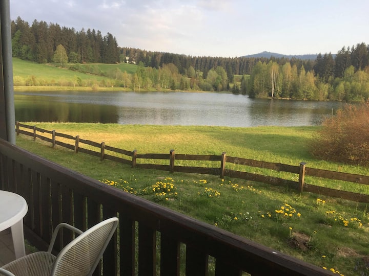 Idyllisches Ferienappartement Direkt Am See - Haidmühle