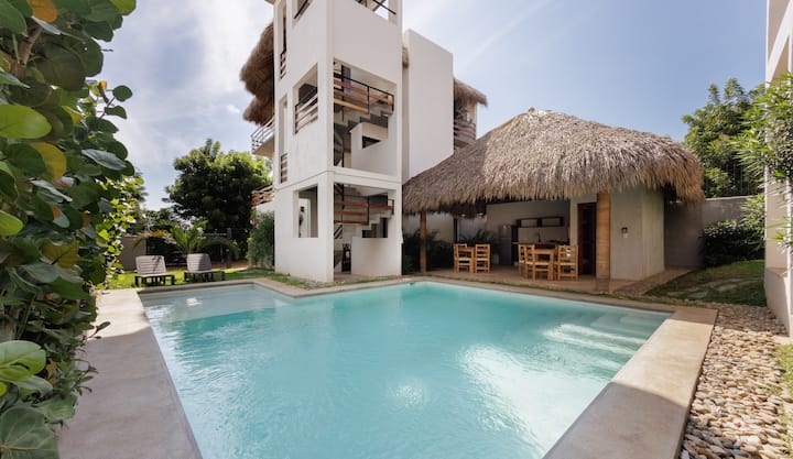 Sunny 4br Apt W/ Private Pool, Ac & Fast Wifi - Mexico