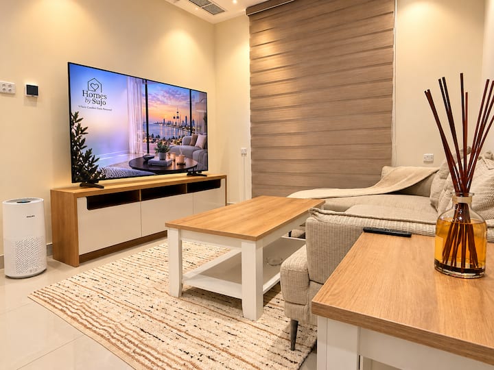 Quiet New 1br Salmiya Center Wi-fi & Netflix - Kuwait