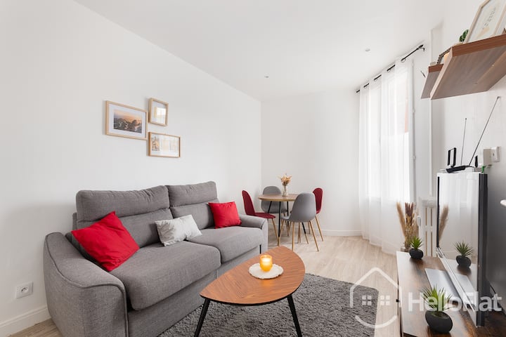 Hello Flat | Cocon Moderne à Deux Pas De Paris - Gennevilliers