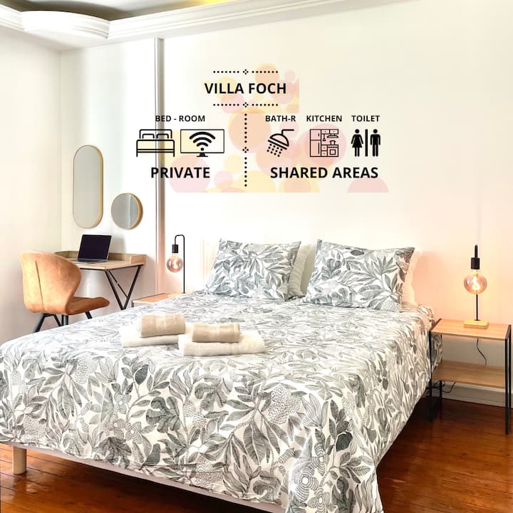 *Chambre* Chardonneret - Villa Foch - Meaux - Meaux