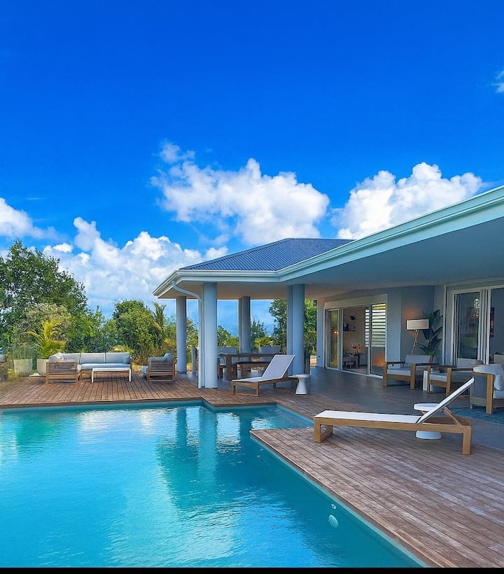 Amara 4 - Villa De Luxe Avec Vue Mer - Martinique