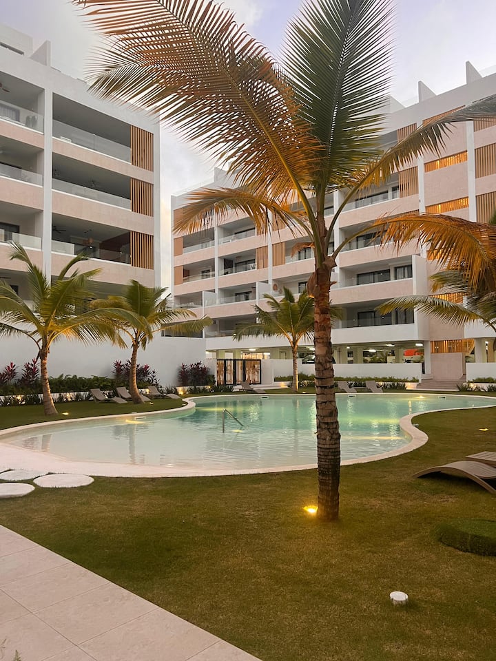 Apartamento De 2 Hab A Pasos De La Playa - Punta Cana