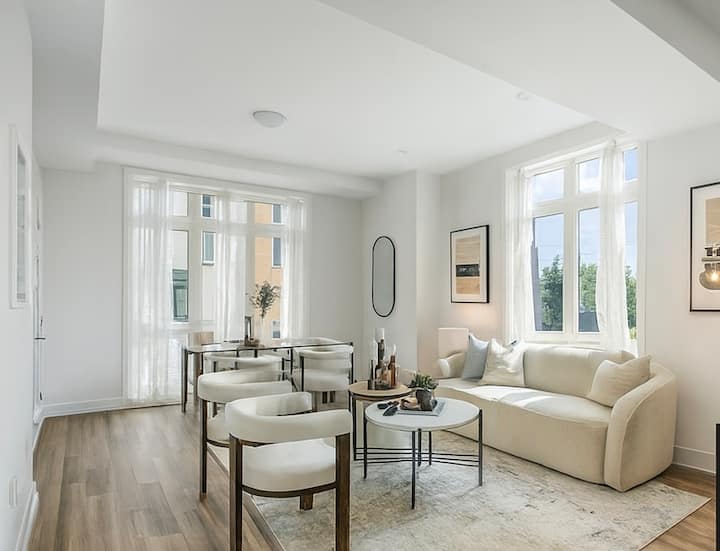 Modern 2br Duplex House/ Private Rooftop Terrace - Aurora