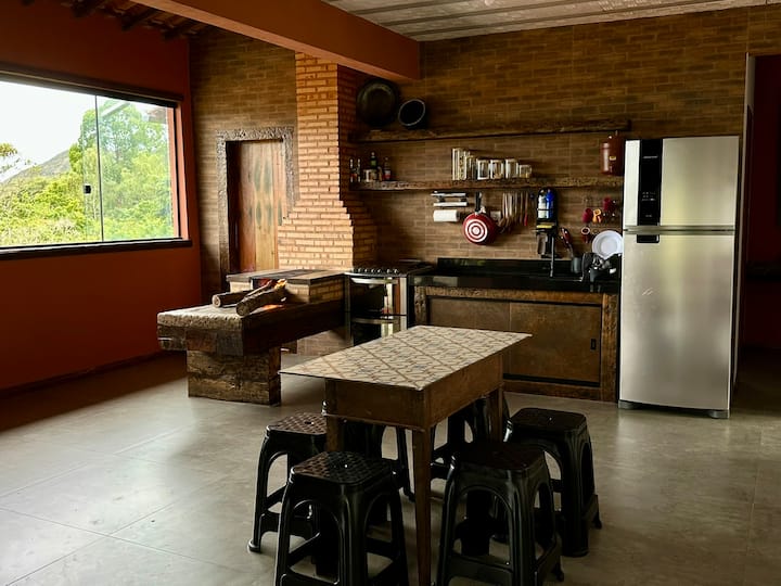 Casa Da Montanha Com Fogão A Lenha Em Ouro Preto - Ouro Preto