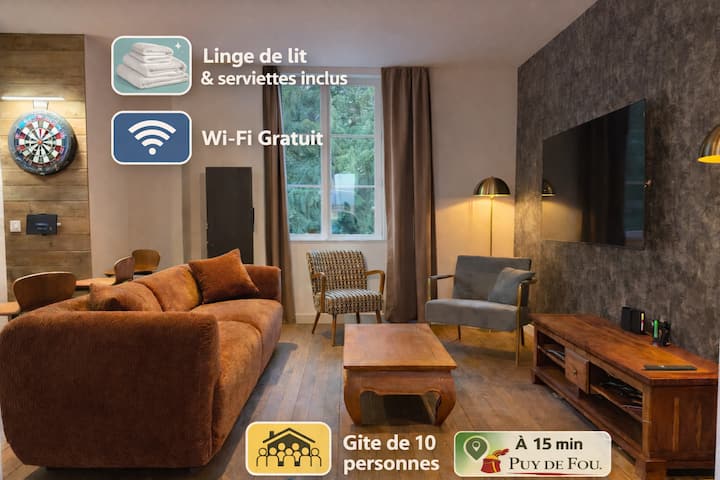 Maison Sur Les Hauteurs De La Ville - Pouzauges