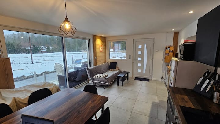 2 Pièces Prémanon, Grande Terrasse, Skis à Pied - Prémanon