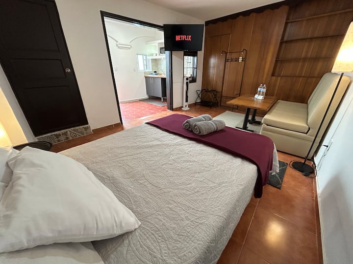 #Pequeño Loft Céntrico, Privado Y Súperequipado# - León