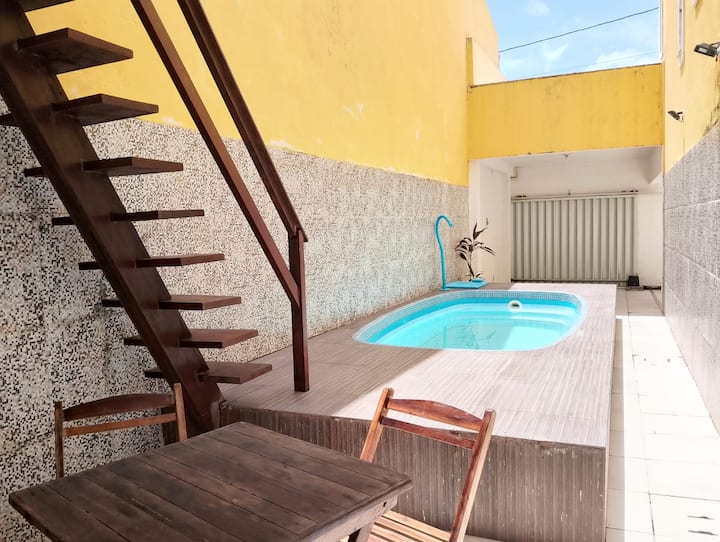 Casa Ampla Perto Da Praia | 3 Quartos + Varandão! - Lauro de Freitas