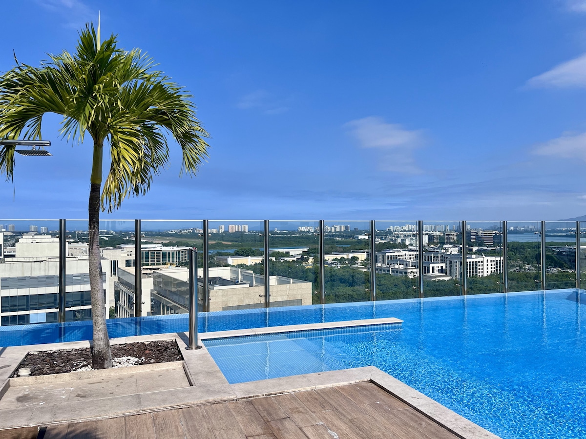Suite moderna con piscina en Barra da Tijuca - RJ - Departamentos en ...