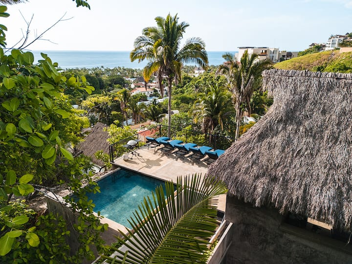 Hacienda Loma Verde - 9 Bedrooms And Lots Of Fun - Sayulita