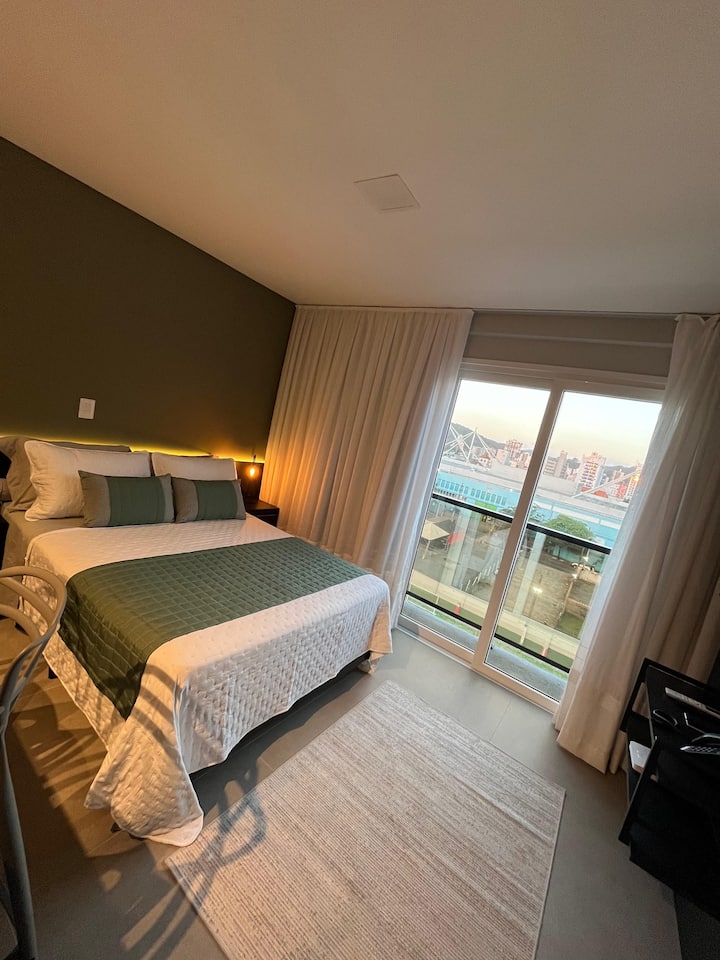 Loft Completo, 150m Da Vila Germânica Com Garagem - Blumenau