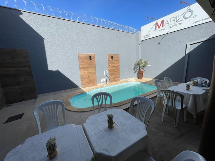 Espaço  Para Lazer Para Trabalho E Reuniões - Uberlândia