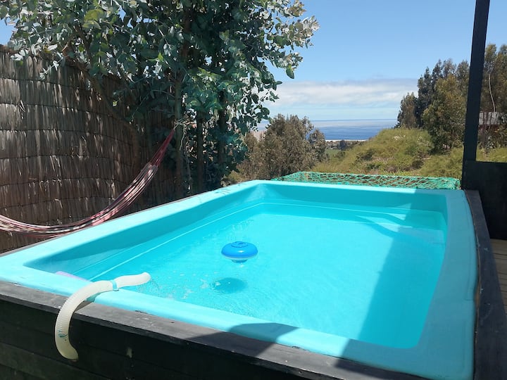 Cabaña 4 Personas Con Vista Al Mar - Algarrobo