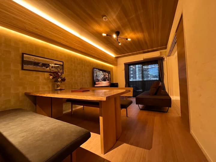 太宰府 西鉄五条駅徒歩１分 68m2貸切  2ベッドルーム 敷地内に無料駐車場１台付き 最大5名 - Fukuoka