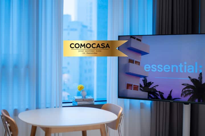 [꼬모까사] #해운대 #해수욕장3분 #원룸 #신축 #인피니티풀 #스파 #럭셔리 #무료주차 - Busan